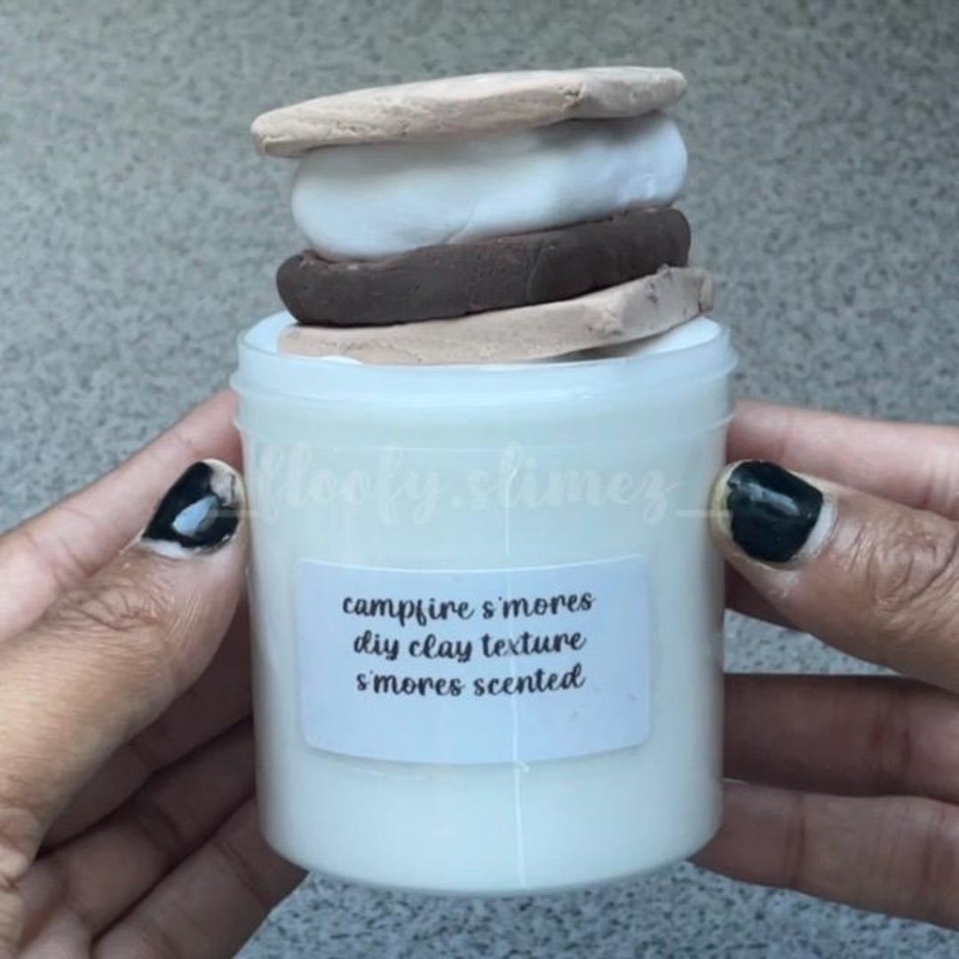 Campfire S’mores Slime Stress Relief Toy Desk Toy for Kids Birthday ...