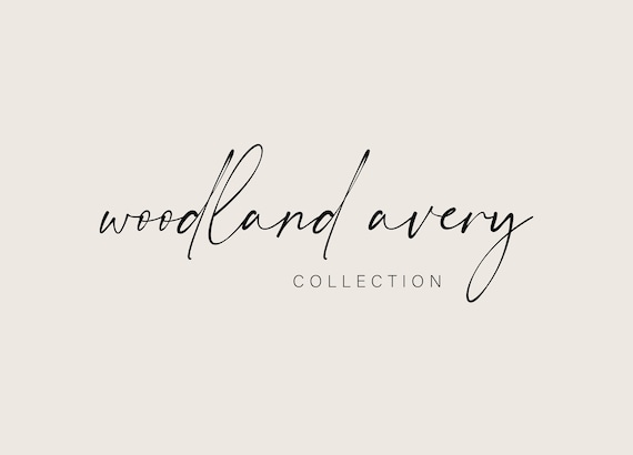 Script Logo Minimalist Brand Design Boutique Logo Design - Etsy