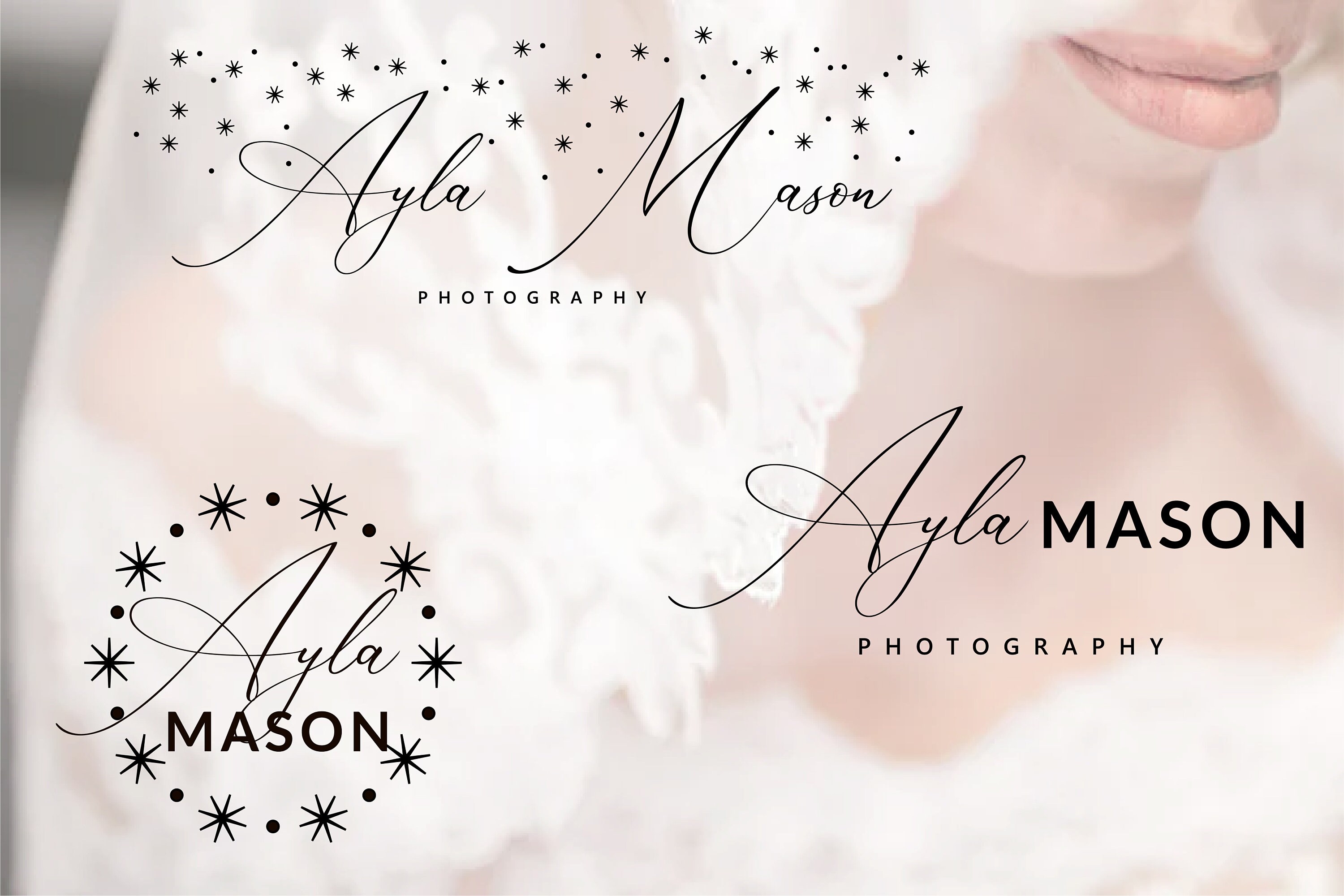 Gold Photography Watermark Logo Design, Calligraphy, Website Signature ...