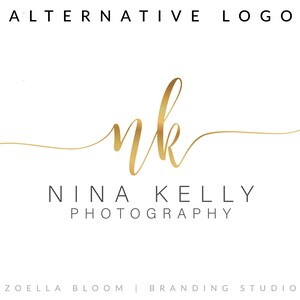 Gold Photography Logo Logo Design Branding Kit Watermark - Etsy
