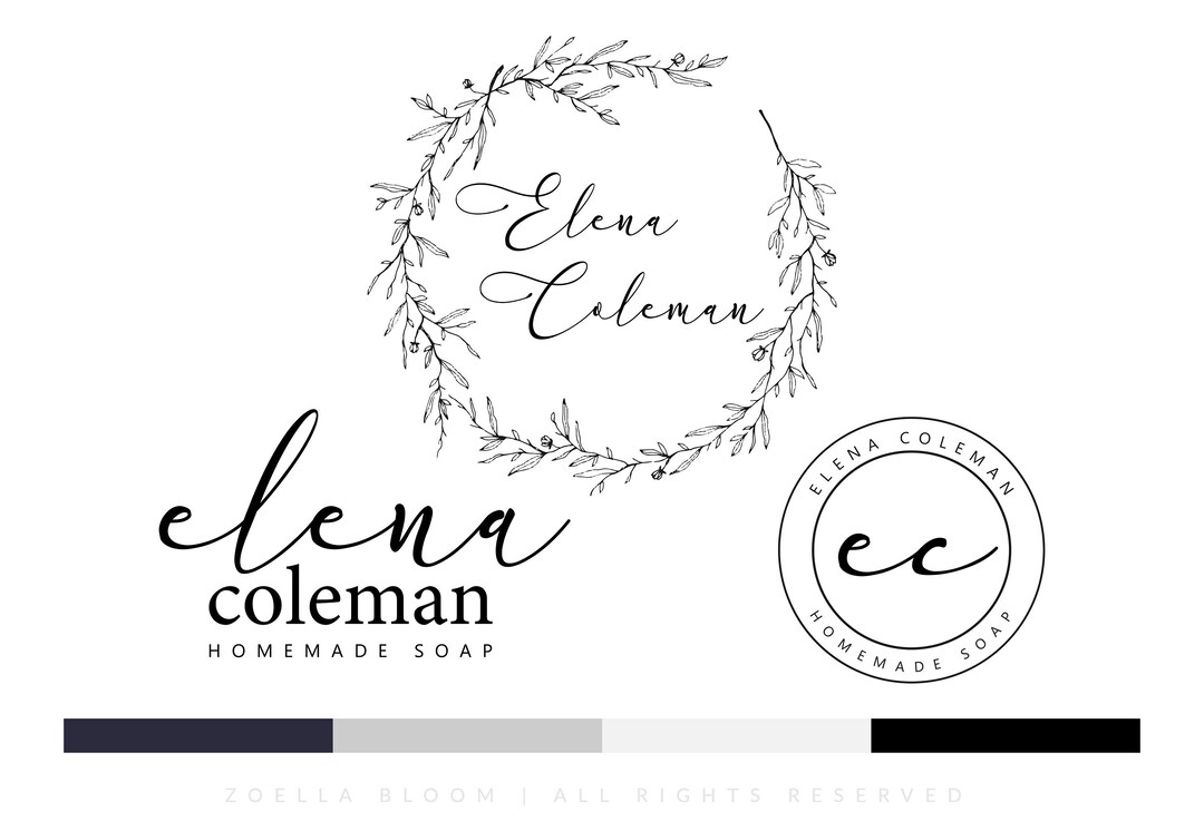 Homemade Logo Boutique Logo Design Photography Logo Beauty Logo ...