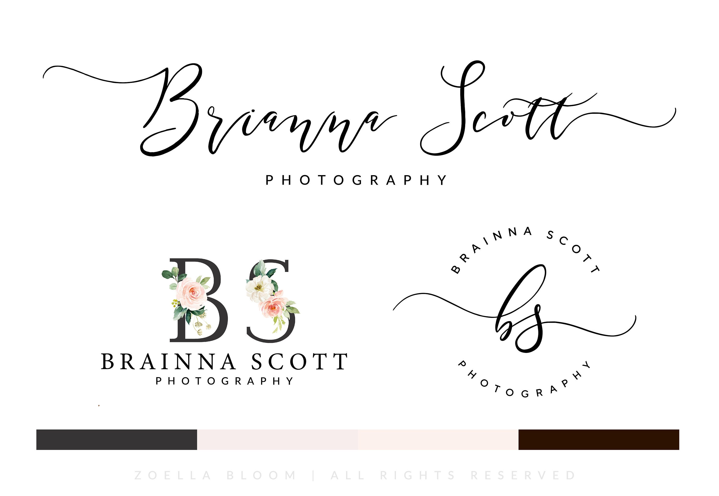 Branding Kit Package With Logo Watermark Stylish and Simple - Etsy