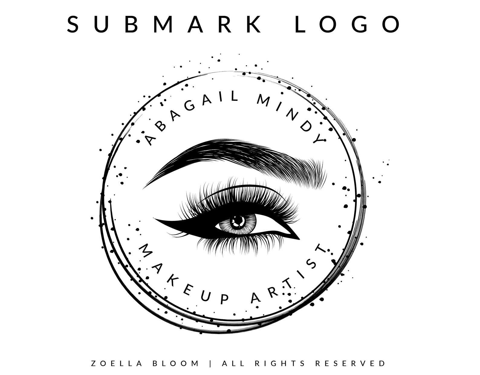 Makeup Artist Logo Branding Premade Package Lash Technician - Etsy