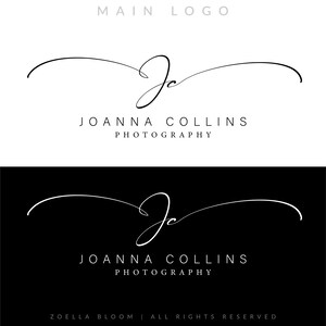 Watermark Logo, Premade Signature Logo, Initials Logo, Photography Logo ...