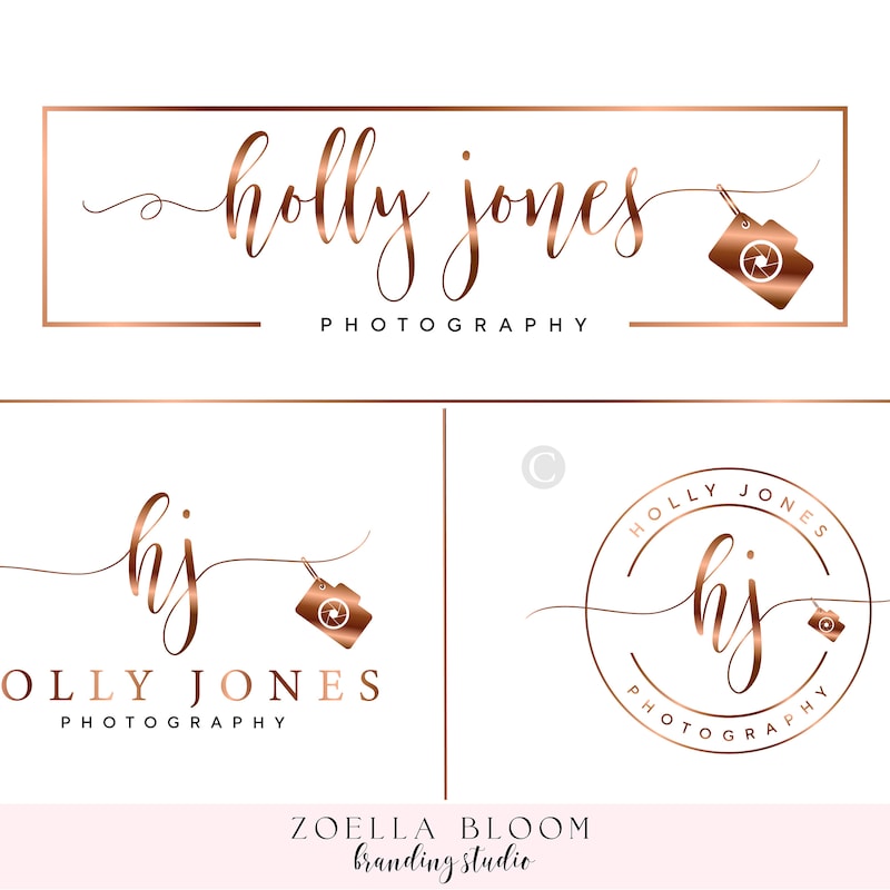 Photographer Logo With Initials - Etsy