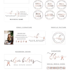 Real Estate Logo, Realtor Logo, Real Estate Agent Stamps, Listing ...