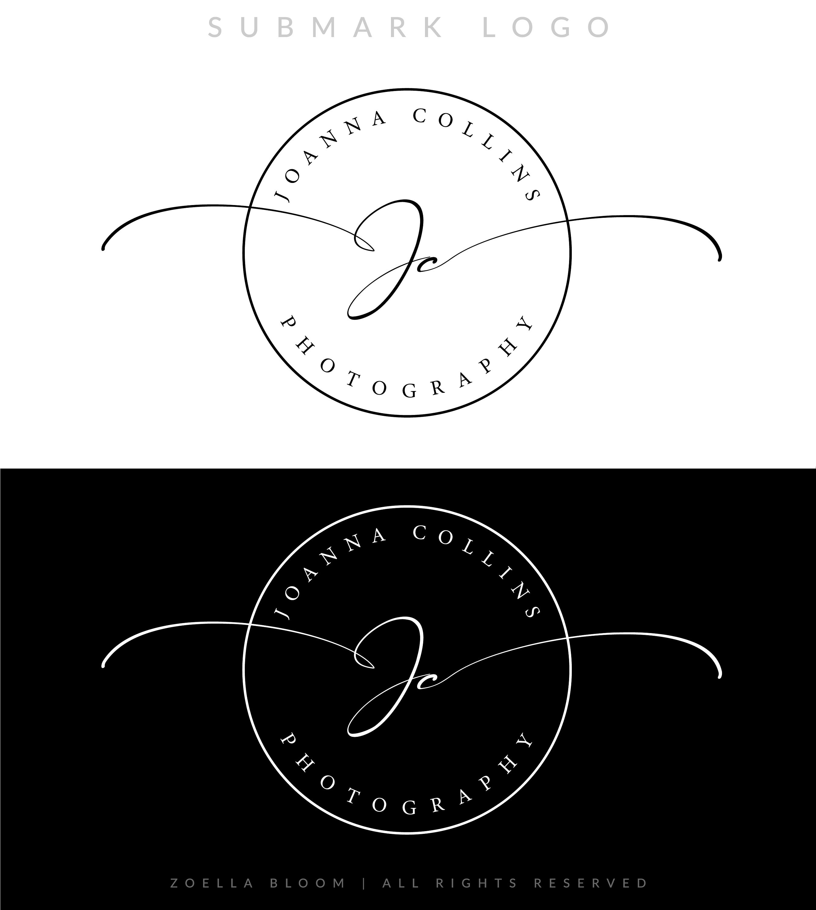 Watermark Logo, Premade Signature Logo, Initials Logo, Photography Logo ...