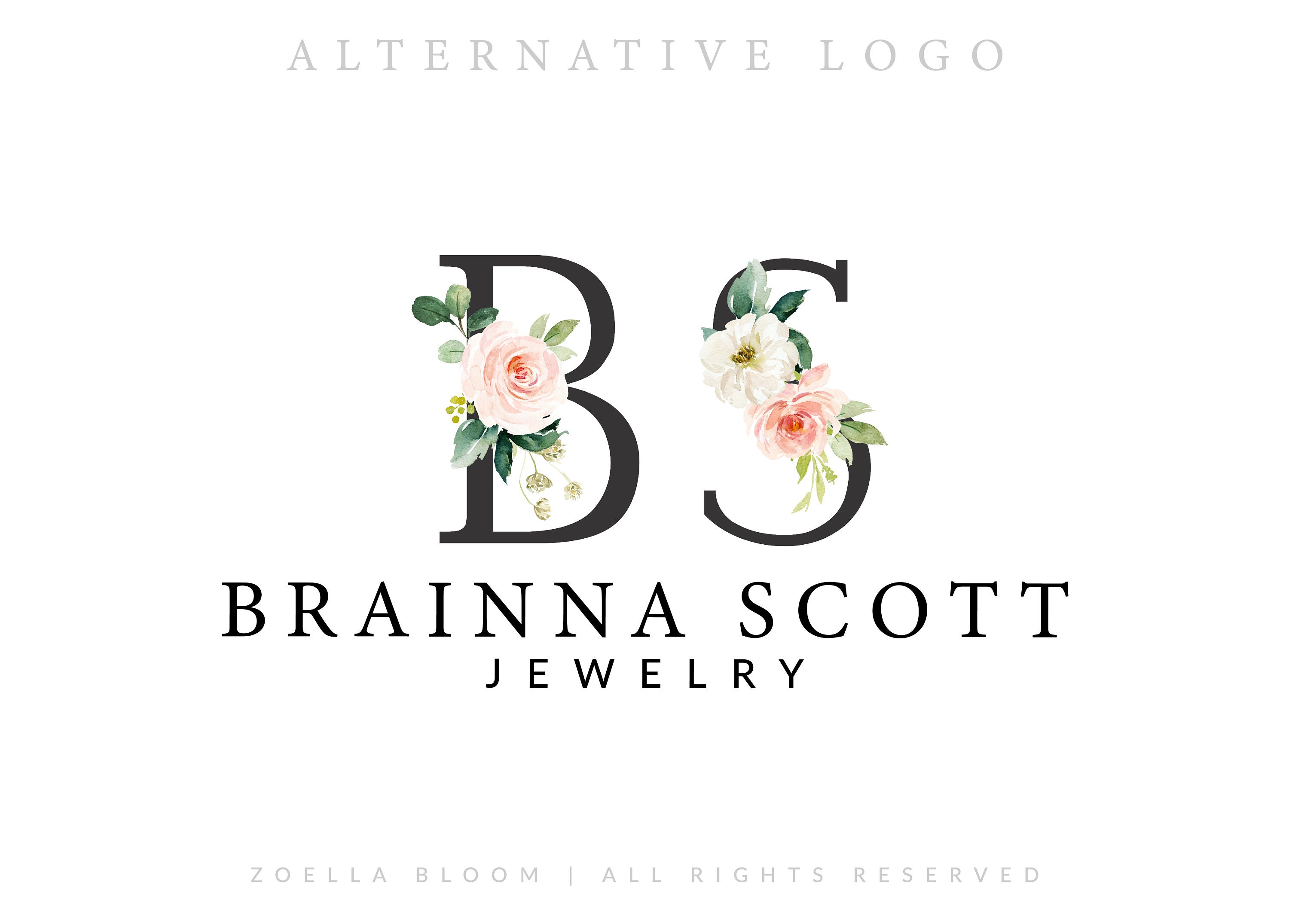 Branding Kit Package With Logo Watermark Stylish and Simple - Etsy