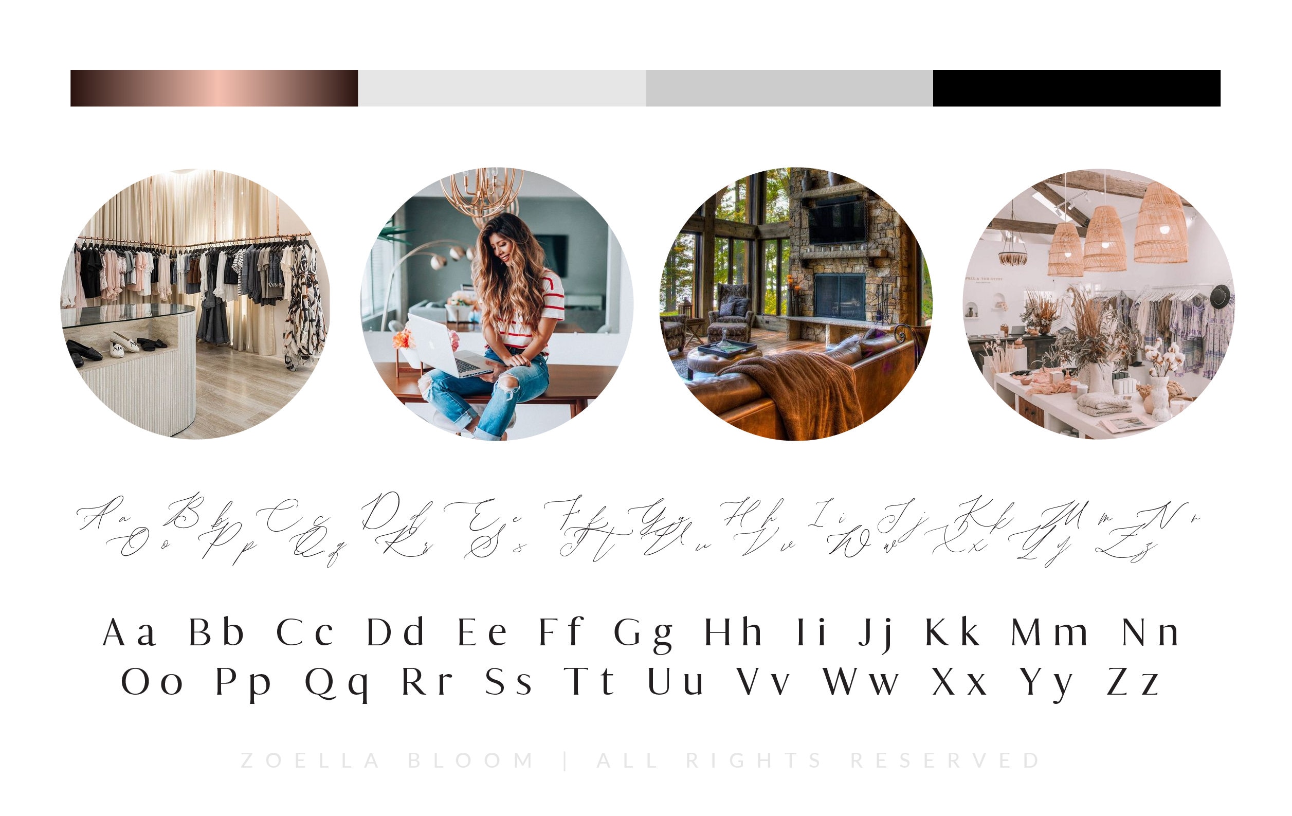 Boutique Watermark Logo Branding Kit Premade Logo Watermark | Etsy