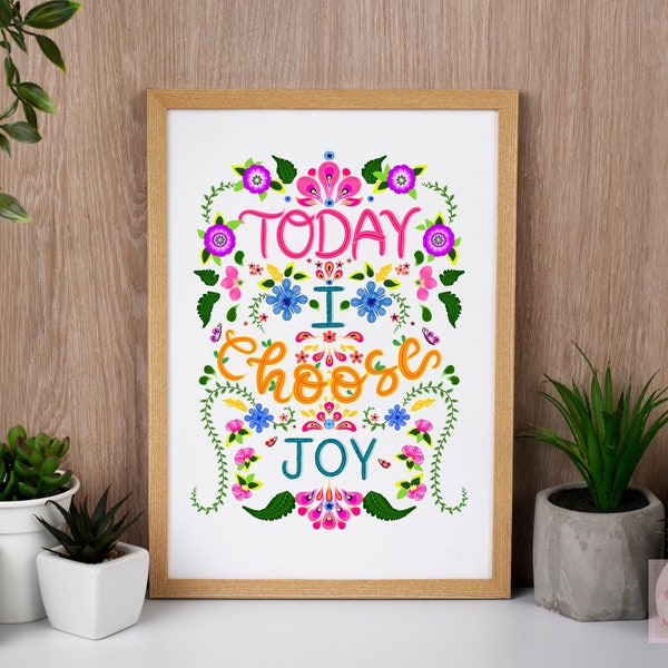 Today I Choose Joy - Etsy