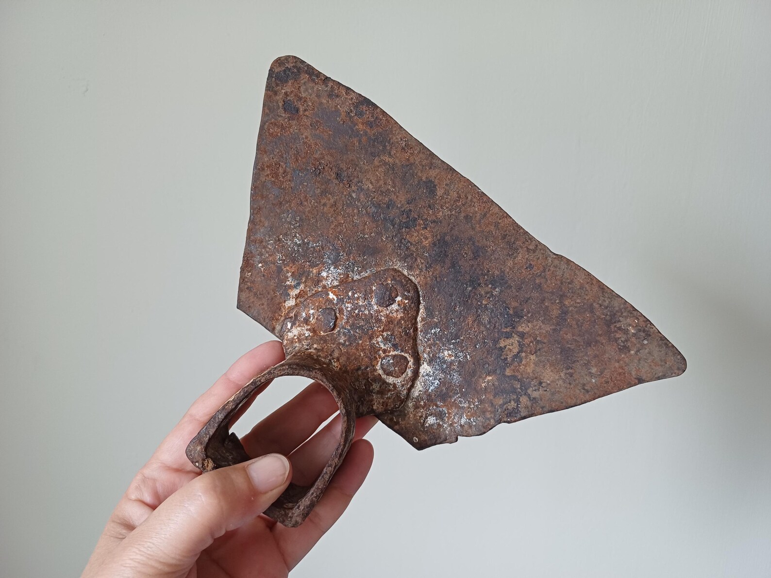 Vintage Hoe, Old Rusty Hoe, Antique Garden Hoe, Primitive Hand Tool ...