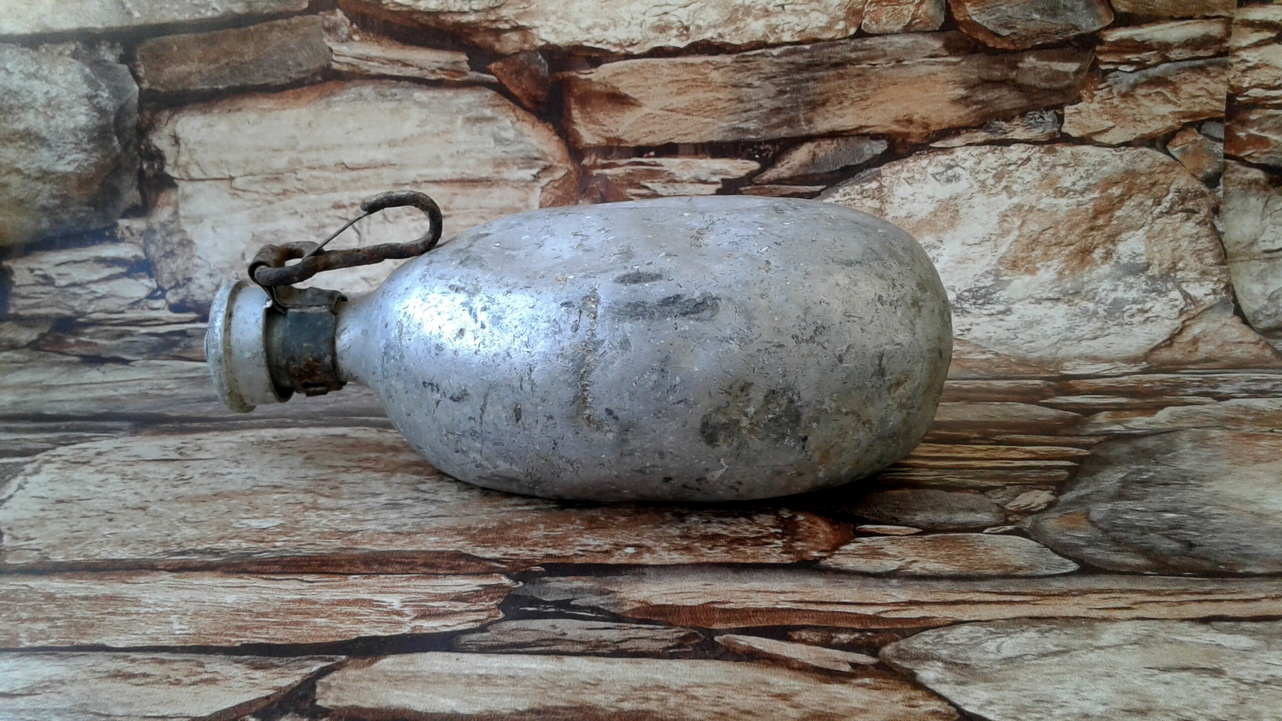 Vintage Military Flask, Army Aluminum Flask - Etsy