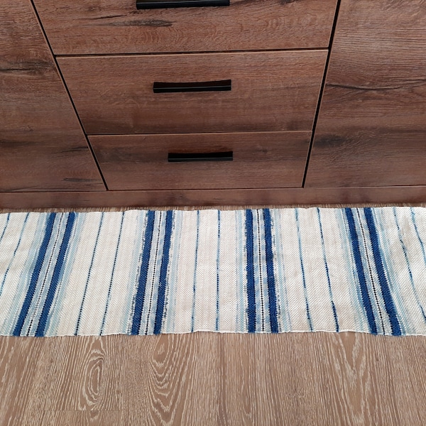 Rag Rug Runner - Etsy