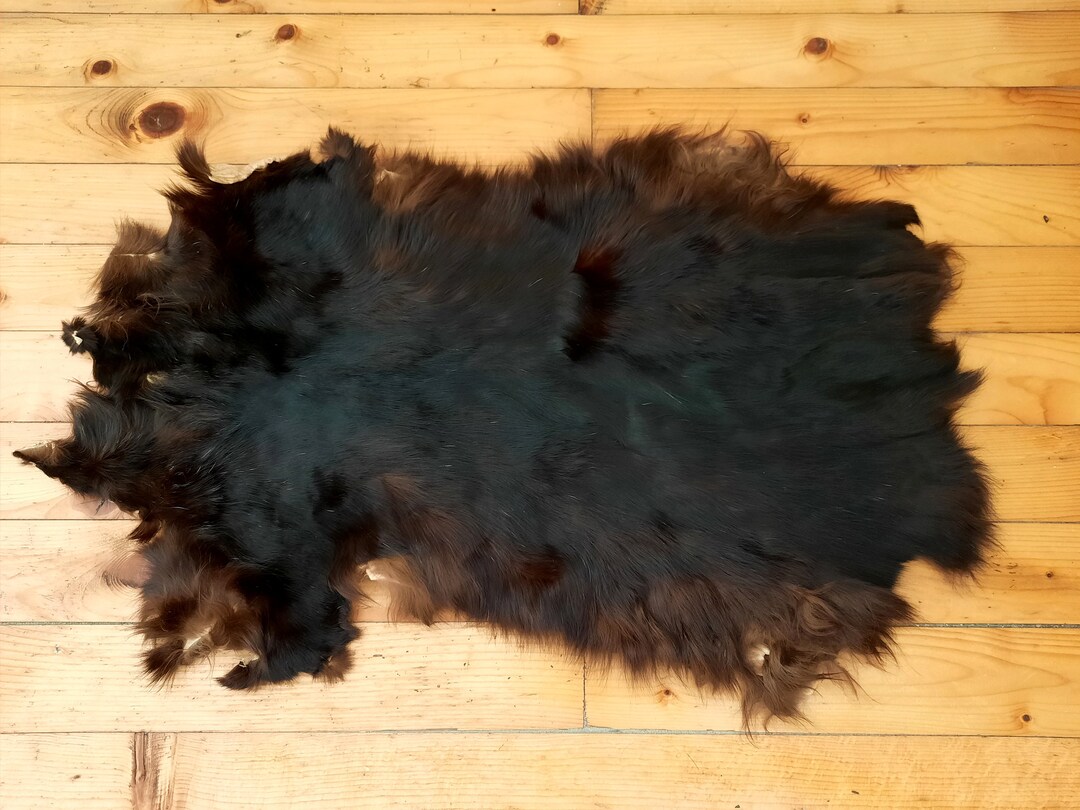Vintage Natural Goat Skin - Etsy