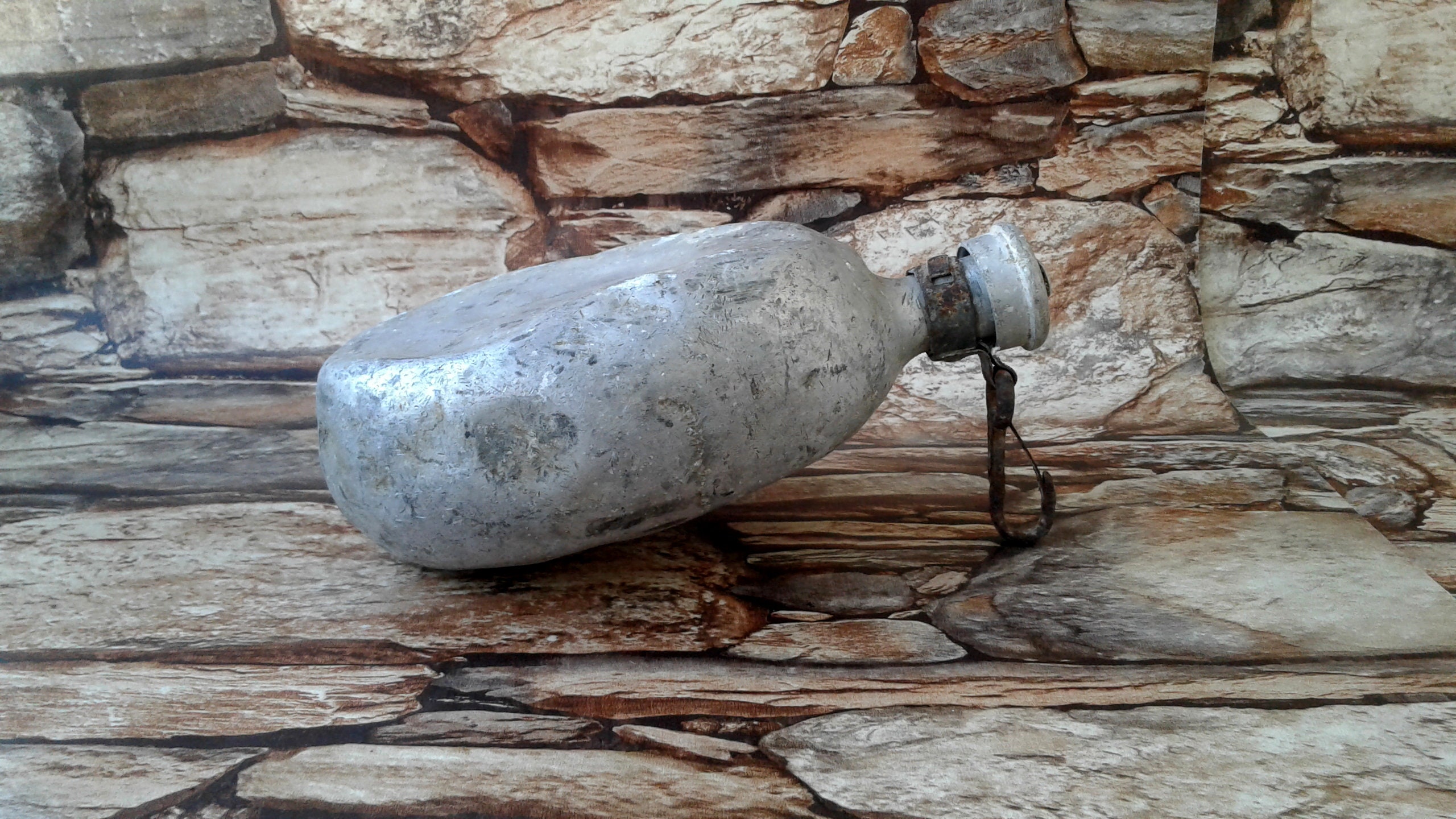 Vintage Military Flask, Army Aluminum Flask - Etsy