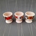 3 Vintage Plastic Egg Cups, Emsa West Germany - Etsy