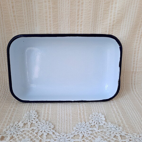 Enamel Dish - Etsy