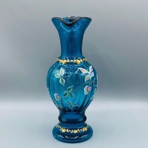 FENTON - Turquoise Blue Pitcher/ewer - New Century Collection ...