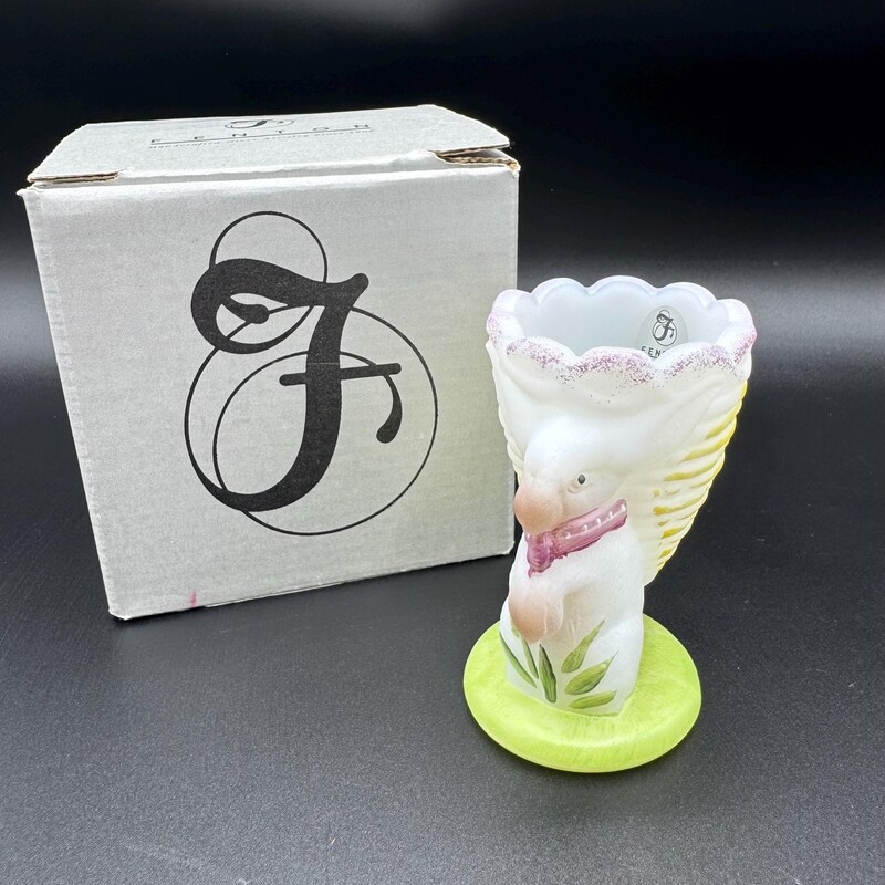 Milk Glass Painted Box - Etsy