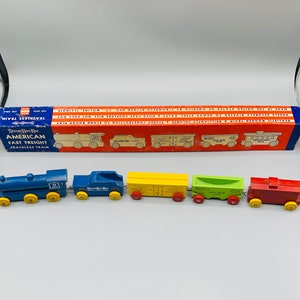 Strom Becker - American Fast Freight Trackless - Wooden Train - Made in ...