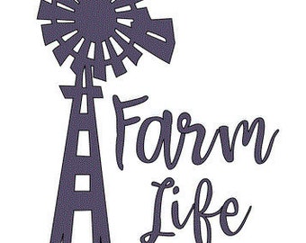 Vinyl Windmill Decal - Etsy