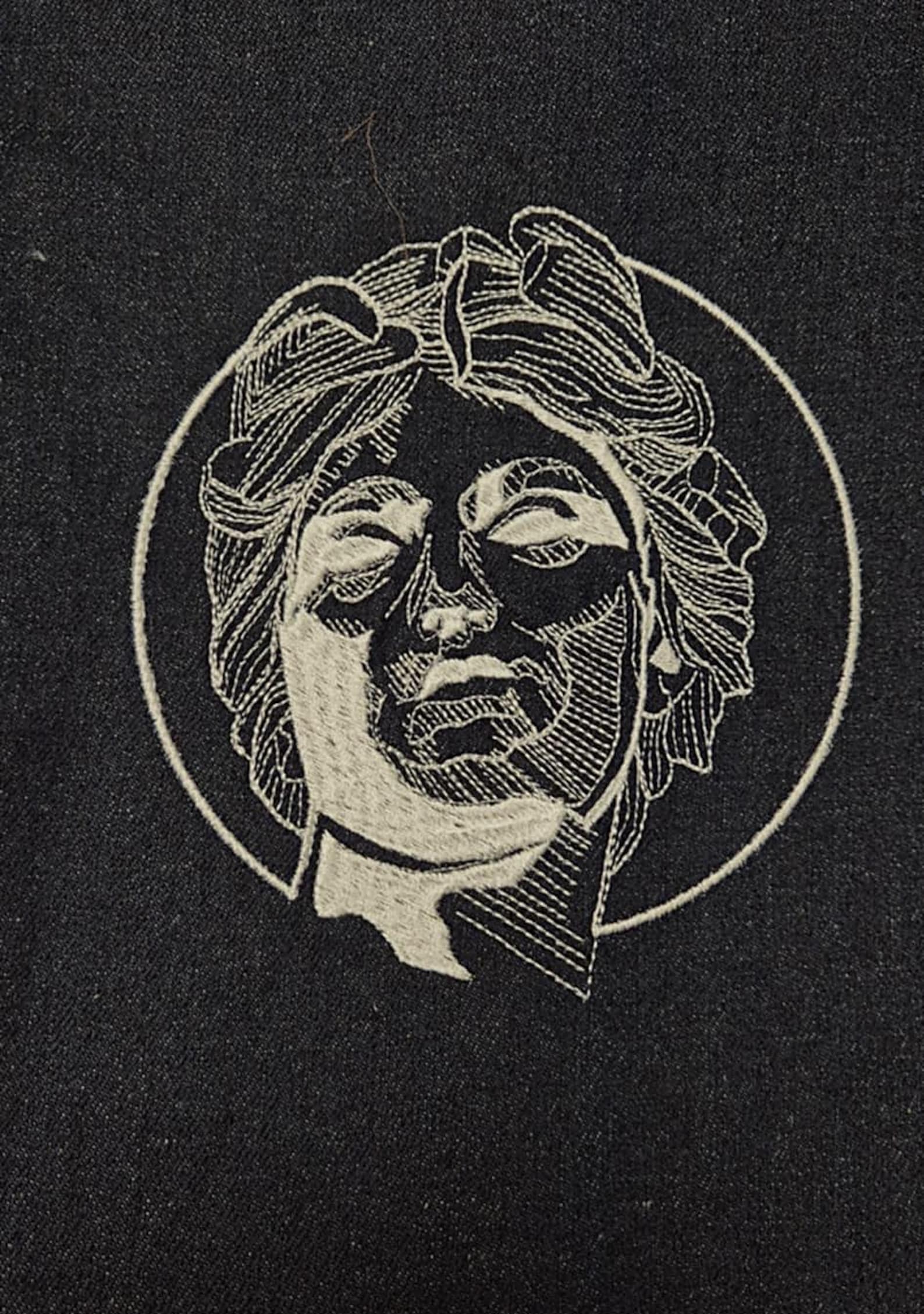 Apollo Bust Machine Embroidery Design: Greek Mythology (instant ...