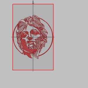 Apollo Bust Machine Embroidery Design: Greek Mythology (instant ...