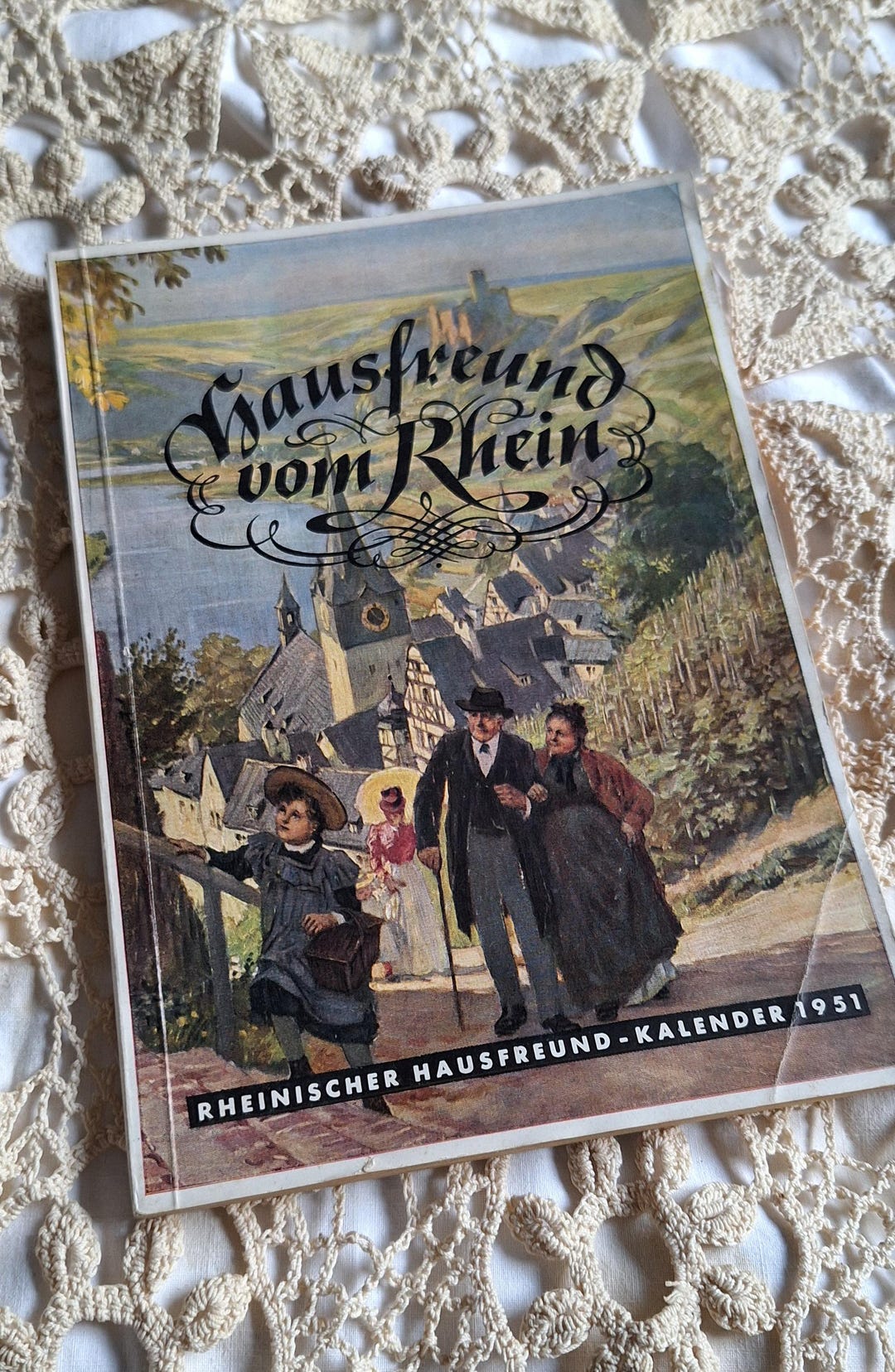 Annual Calendar From 1951, Hausfreund Vom Rhein, Paperback - Etsy