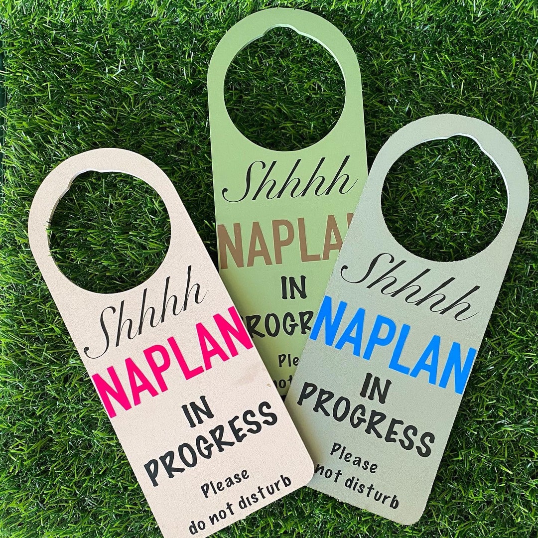 NAPLAN in Progress Classroom Door Sign - Etsy