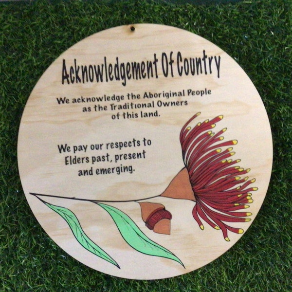 Acknowledgement of Country - Etsy Australia