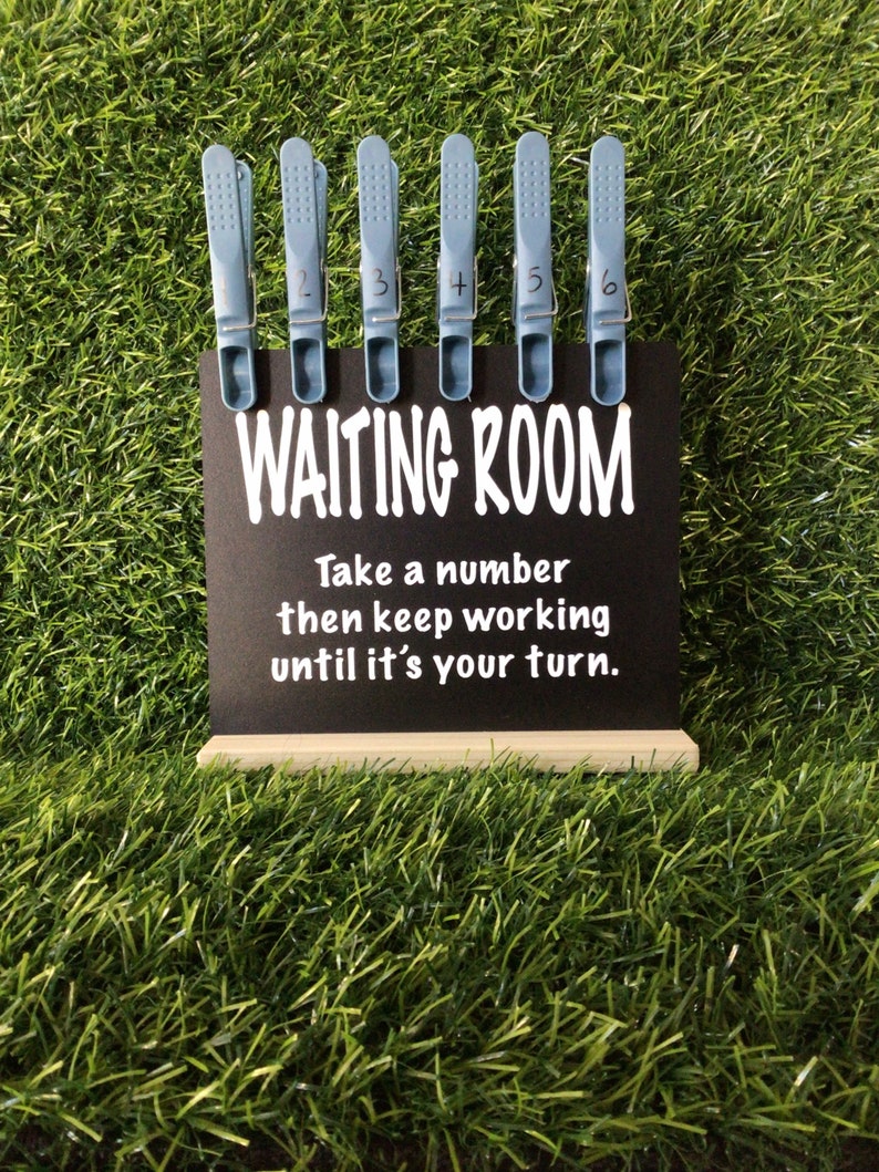 Classroom Waiting Room Sign - Etsy