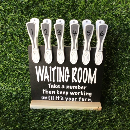 Waiting Room Classroom Management Print and Go Easy - Etsy