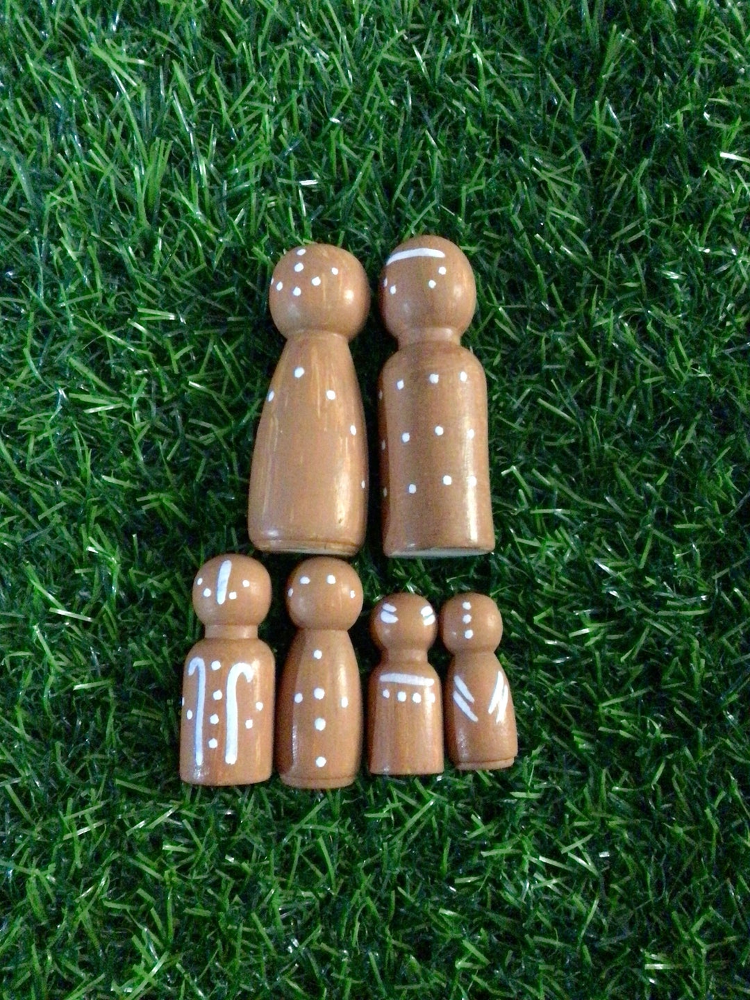 Set of 6 Indigenous Peg Dolls - Etsy