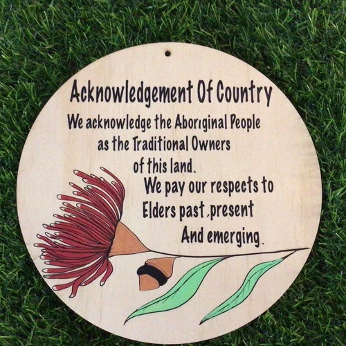 Acknowledgement of Country - Etsy Australia
