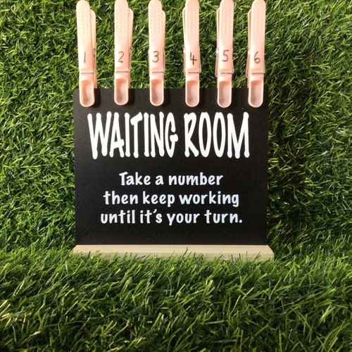 Classroom Waiting Room Sign - Etsy