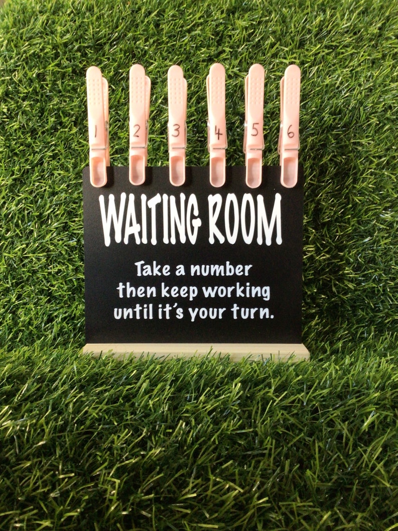 Classroom Waiting Room Sign - Etsy