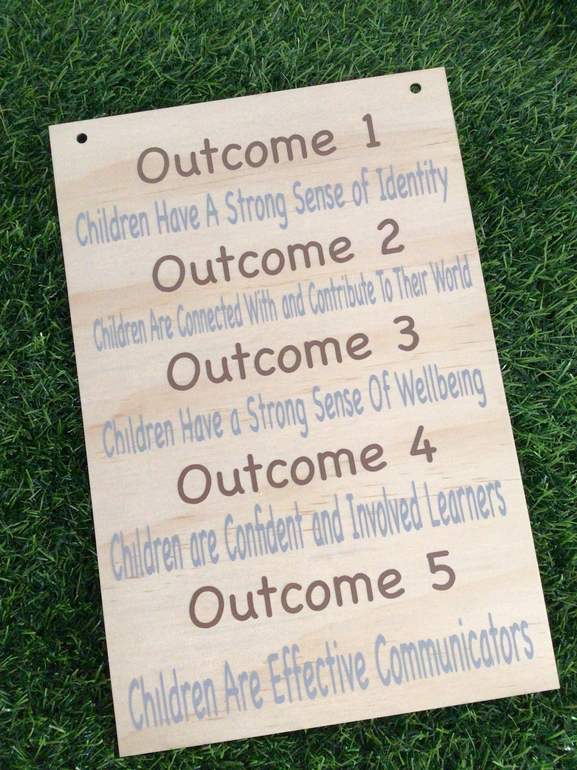 Early Years Learning Framework Outcomes - Etsy