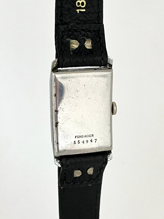 1930s RARE Zenith Art Deco watch with black dial,Unis… - Gem