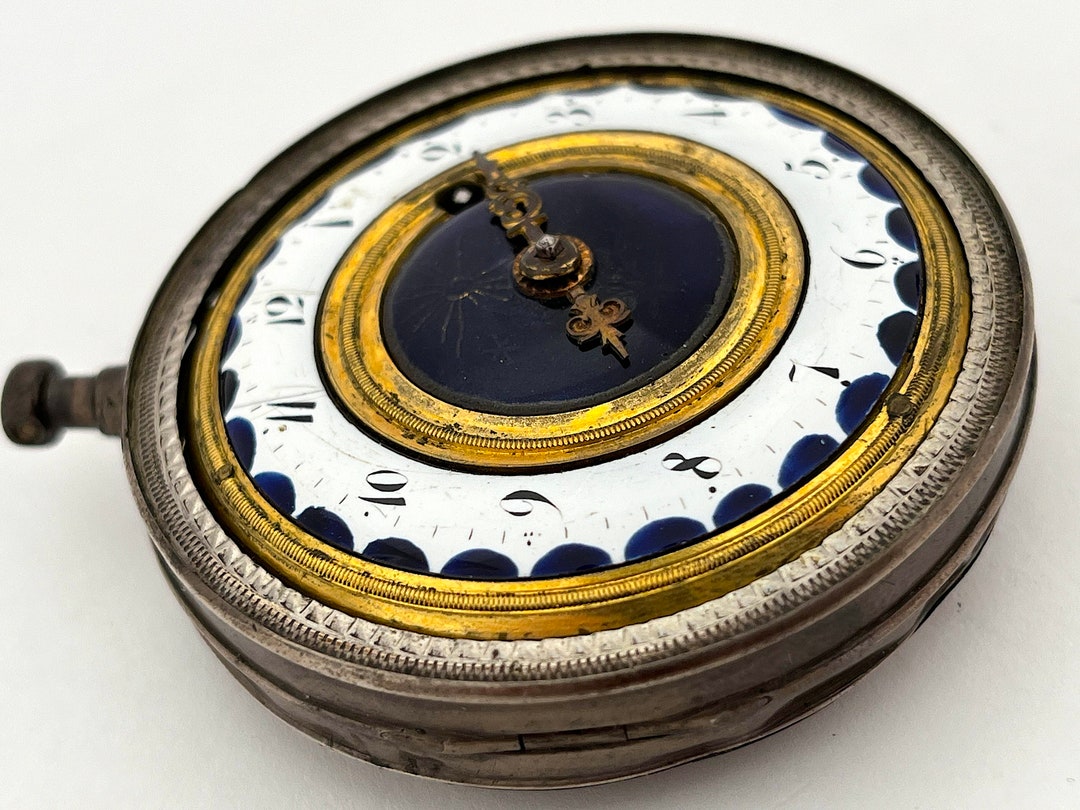 RESERVED 1700s Antique Pocket Watch Signed Romilly Paris, Romilly ...