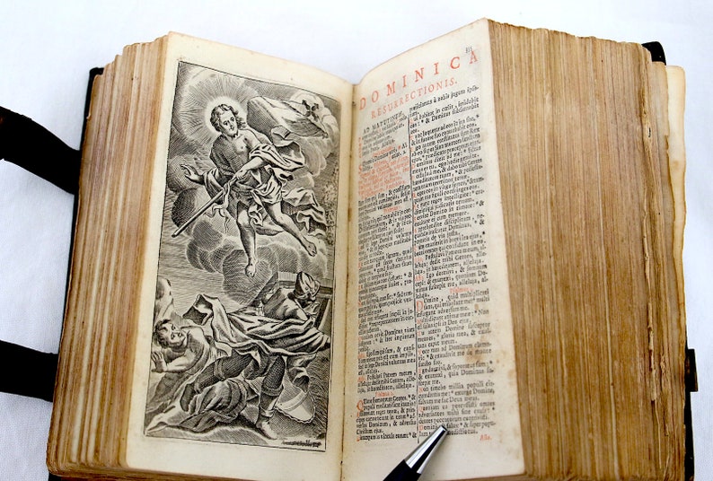 1729 PII. V. the Roman Breviary in Latin Language Breviary | Etsy