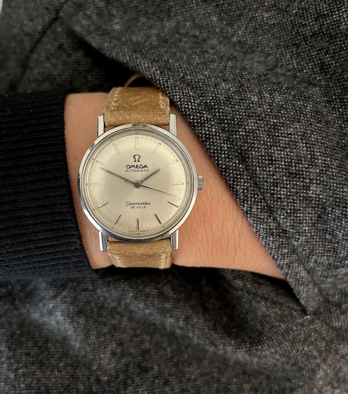 1960s Omega Seamaster De Ville in Monoblock Watch Case,omega, Seamaster ...