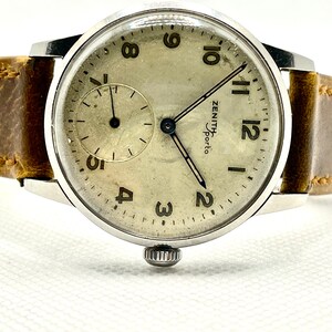 Zenith Sporto Swiss Made Vintage Watch Zenith Collectors - Etsy