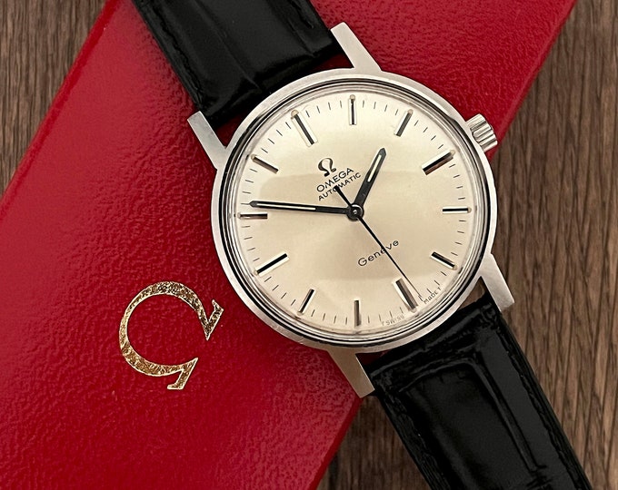 1969 Omega Genève Automatic Gents Watch With Omega Box, Seamaster,swan ...