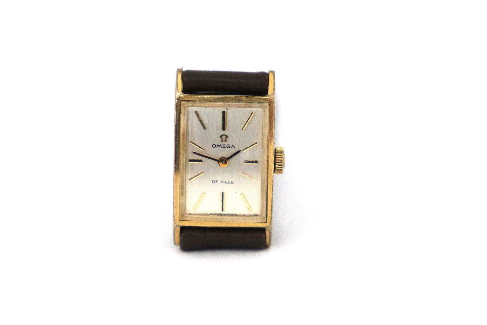 1960s Omega 歐米茄 De Ville Tank Ladies Luxury Watch, Omega De Ville ...