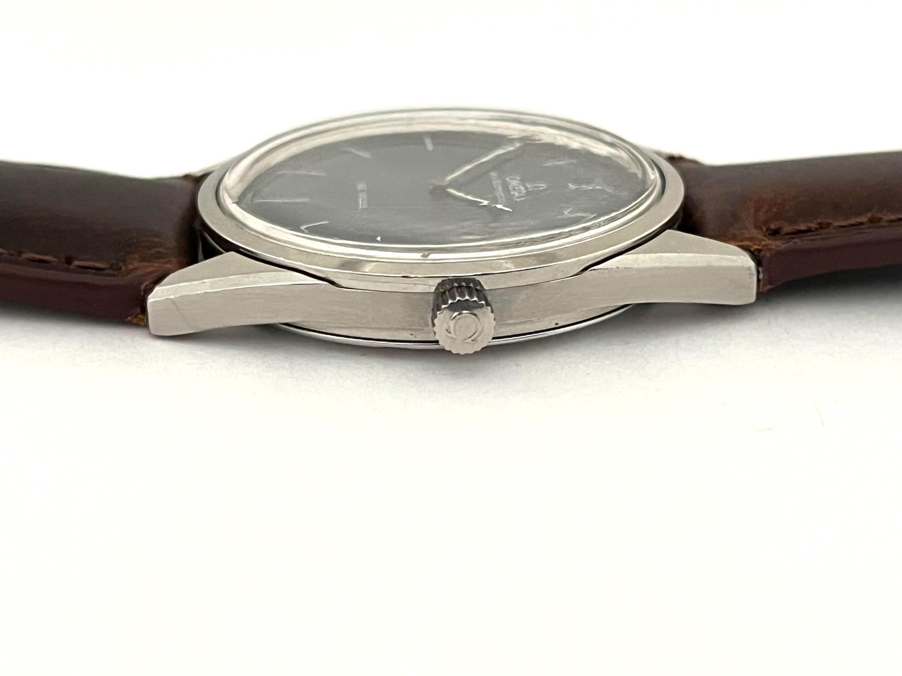 1973 Omega Automatic De Ville Chronometer Caliber 711,thinnest Omega ...