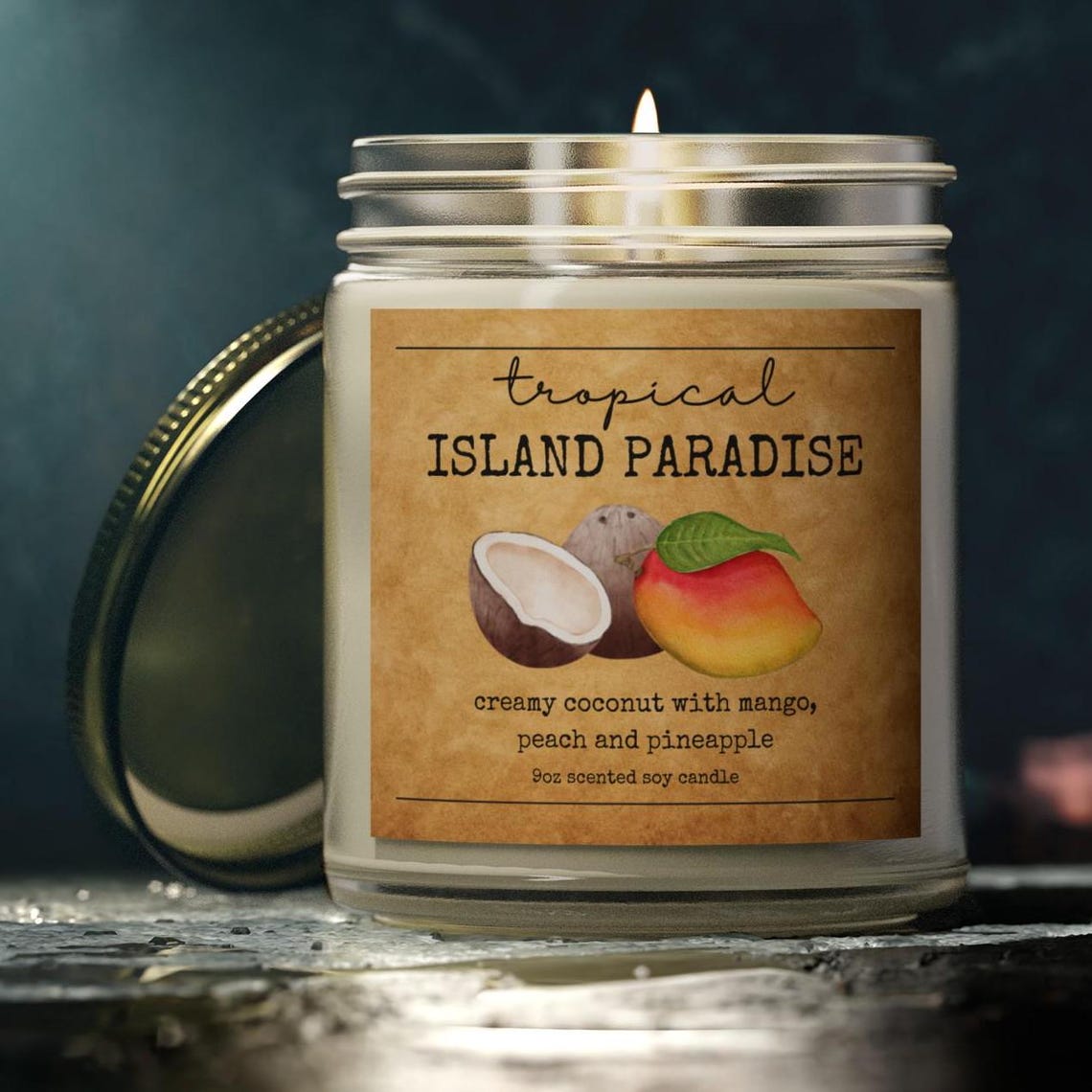 Summer Candle Sweet Scents Cottagecore Candle Fall Candle Mason Jar ...