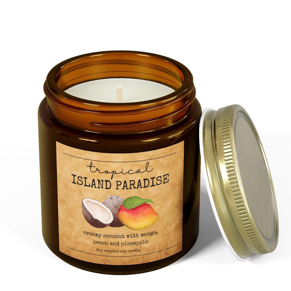 Summer Candle Sweet Scents Cottagecore Candle Fall Candle Mason Jar ...