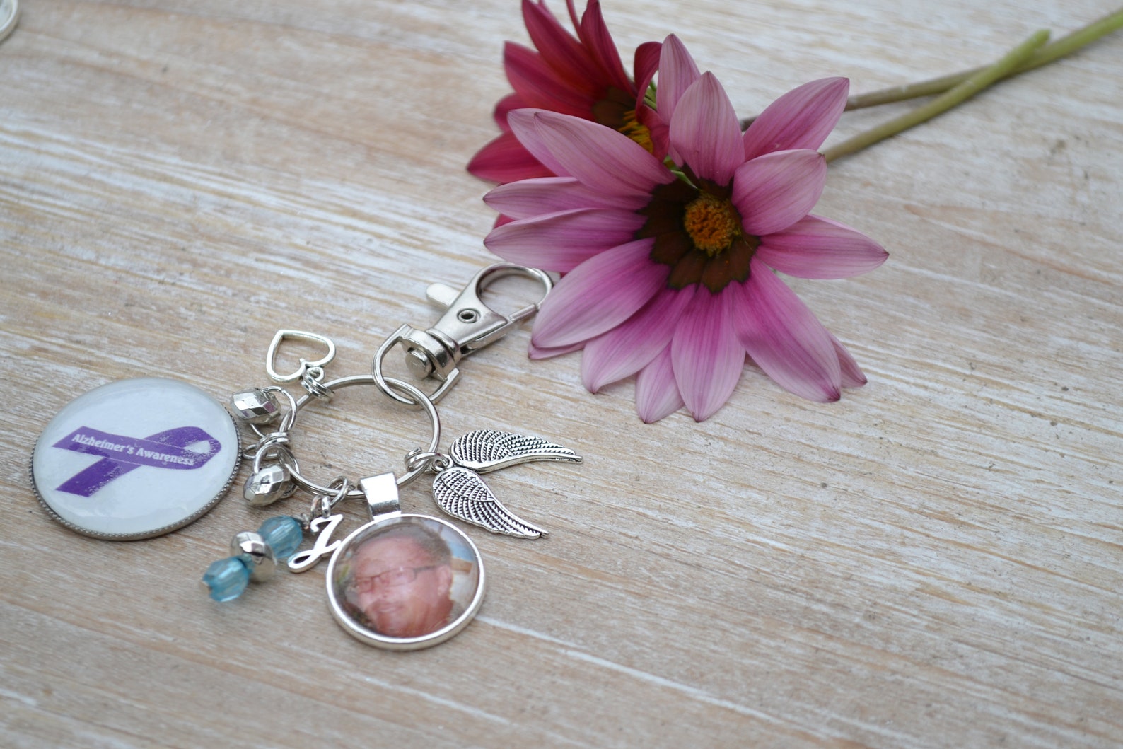 Alzheimer's Awareness Keychainloss of A Loved - Etsy