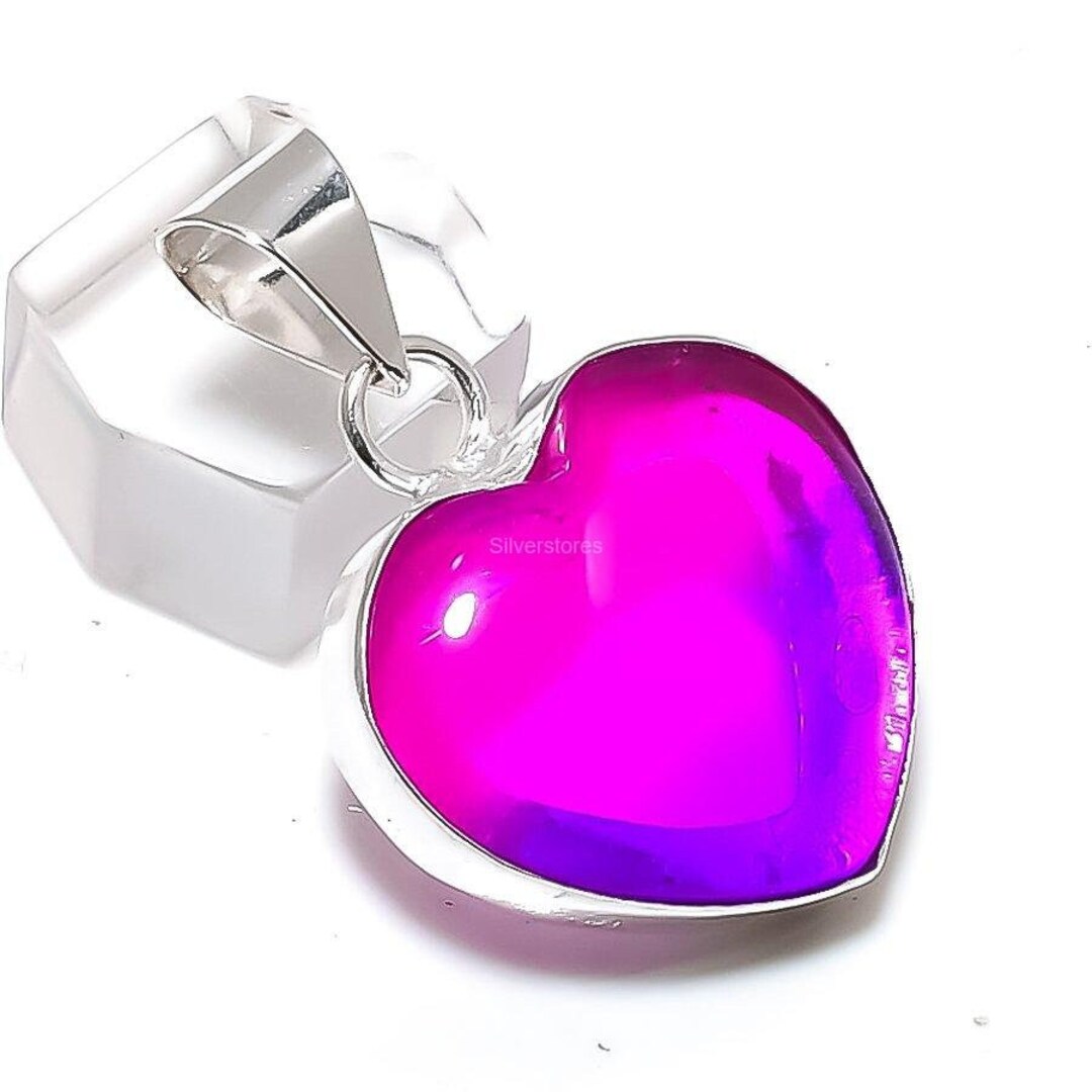 Valuable Tourmaline Pendant, Multi Color Gemstone Pendant, Pendant, 925 ...