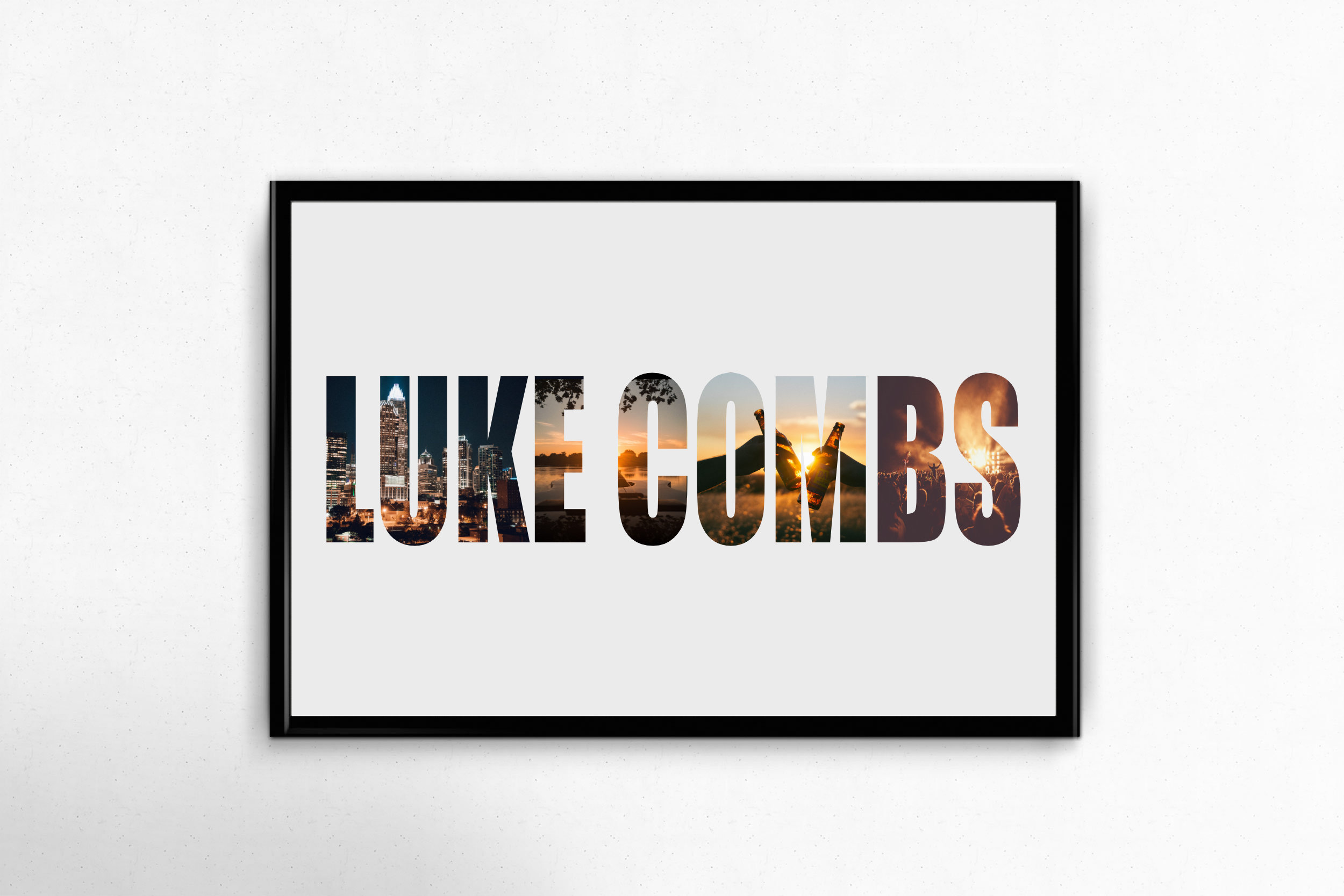 Luke Combs Poster, Luke Combs Print, Country Music Posters, Country ...